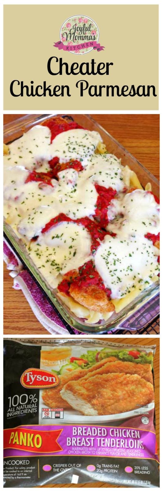 Cheater Chicken Parmesan - Joyful Momma's Kitchen