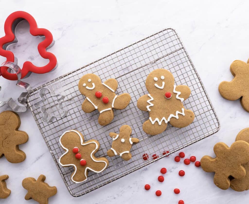 Perfect Cutout Gingerbread Cookies Recipe - Joyful Momma's Kitchen